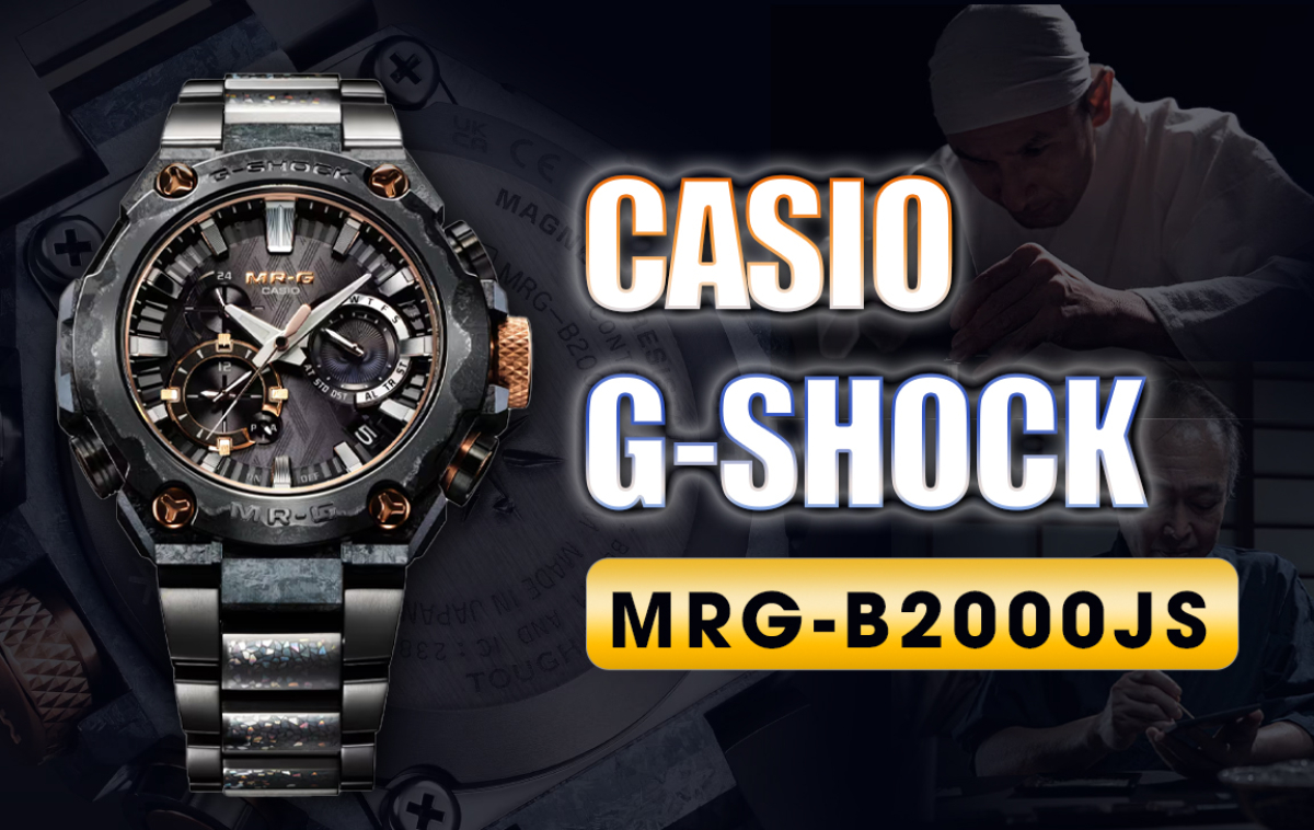 Casio ra mắt chiếc G-Shock MRG-B2000JS đắt nhất mọi thời đại